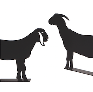 Goat Mailbox Toppers | culture: the word on cheese