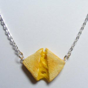 Grilled Cheese Necklace | culture: the word on cheese