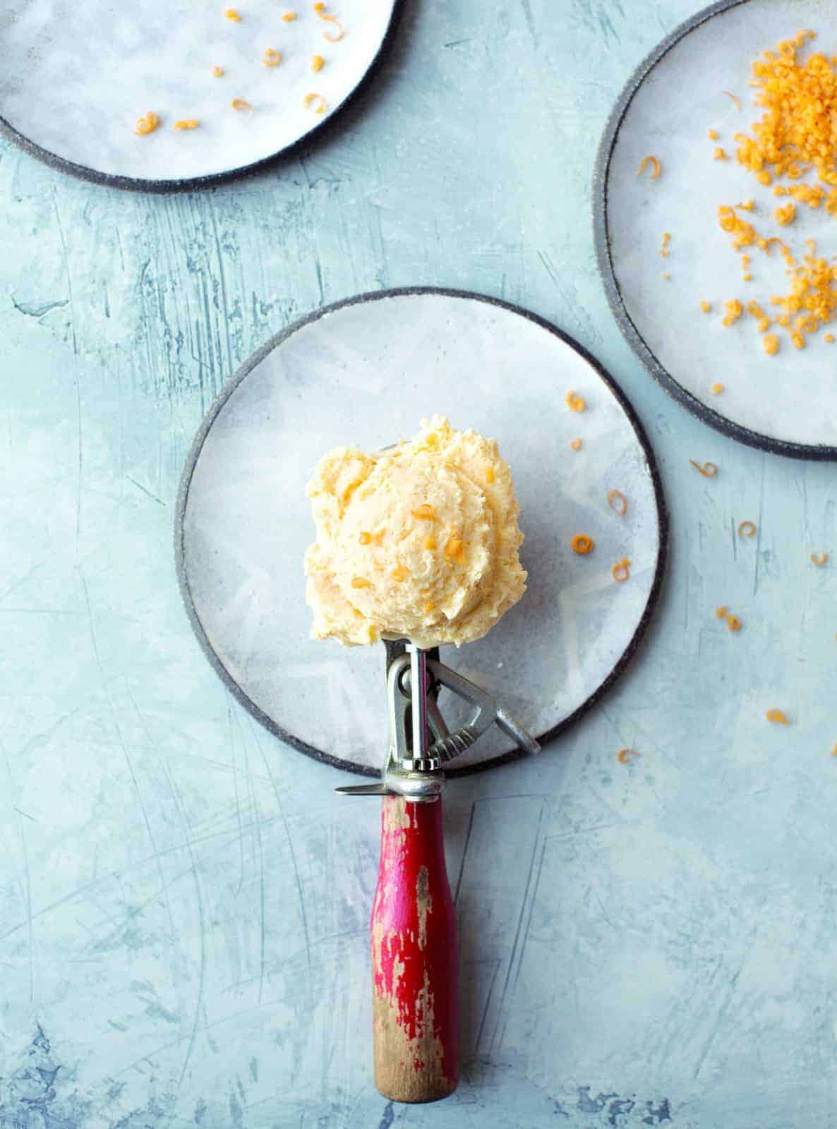 This Smoked Cheddar Ice Cream is Meant for Apple Pie