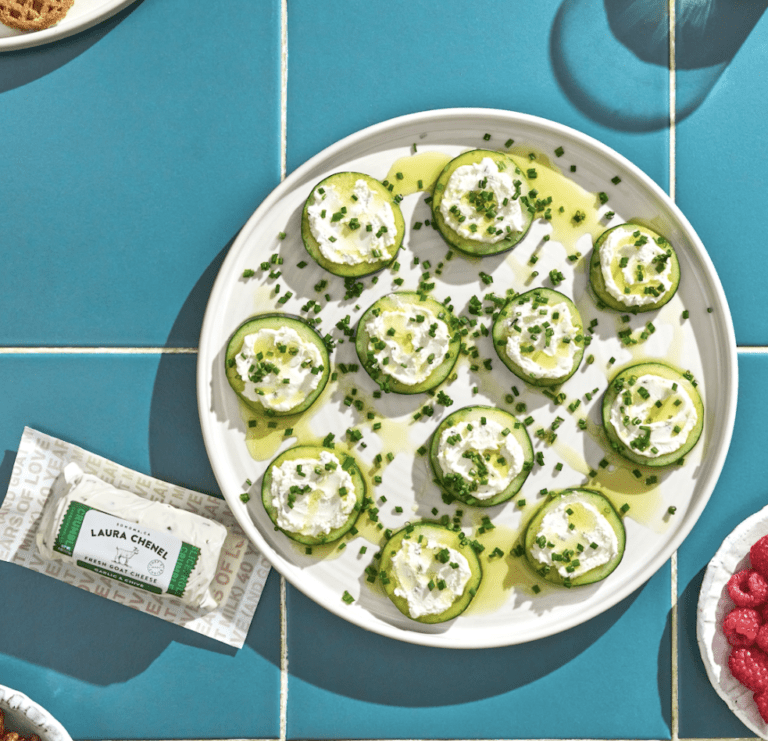 Seven Perfect Bites with Laura Chenel Flavored Goat Logs | culture: the ...
