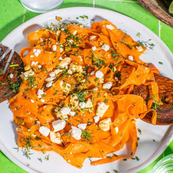 Raw Carrot Salad with Athenos Feta | culture: the word on cheese